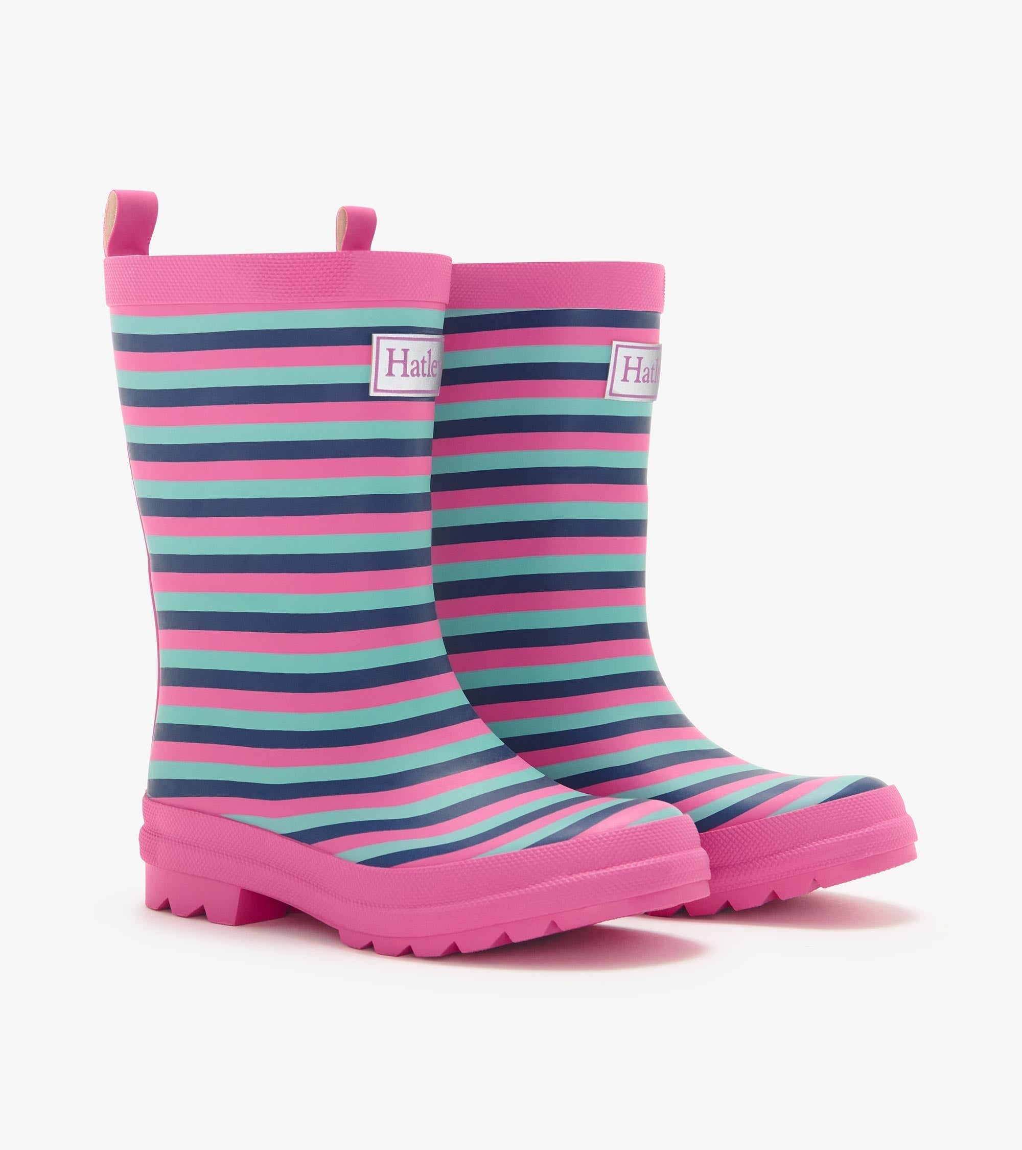 Rose Violet Stripes Rain Boots – Southern Belles
